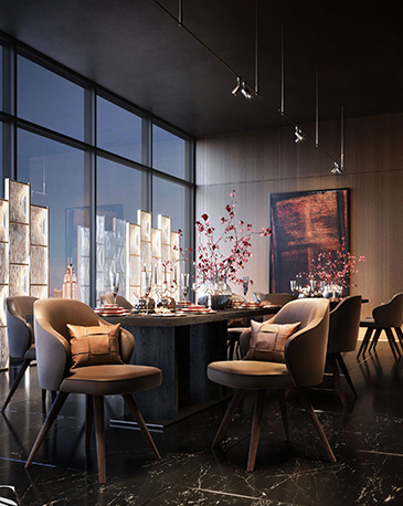 Restaurant Interior Designer in Dubai - Nits Decor